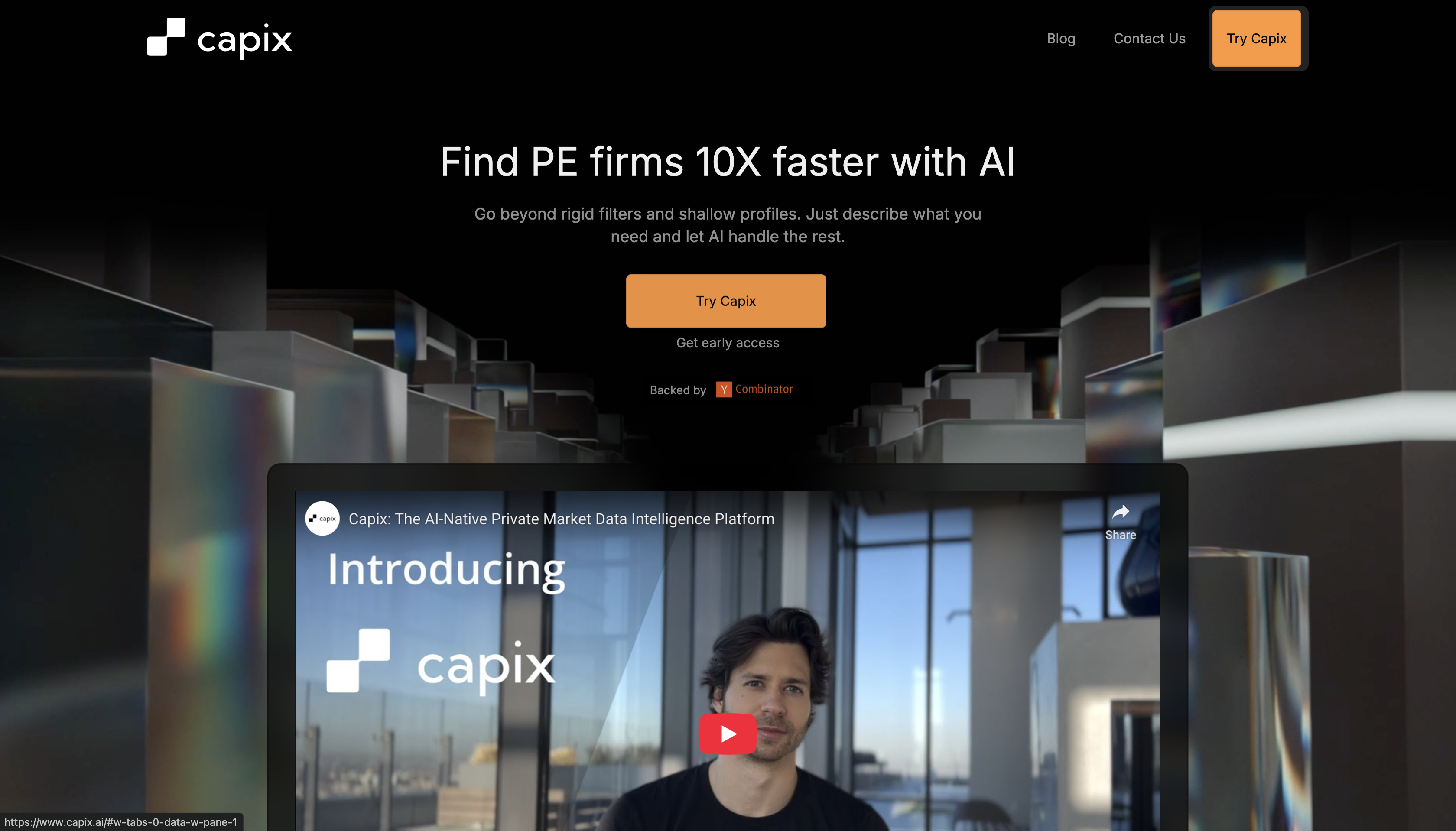 Find companies 10X faster with AI | Capix